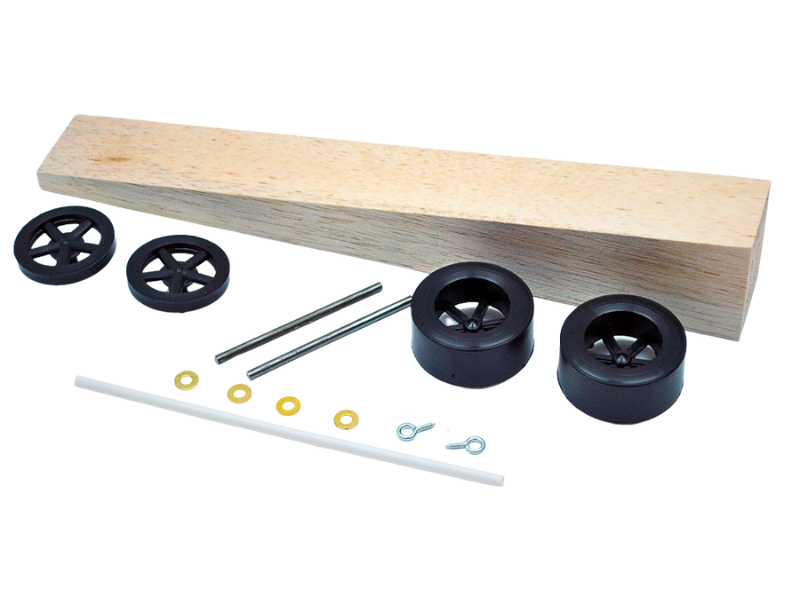 Air Powered Dragster 10 Student Class Pack with BALSA Blanks ...