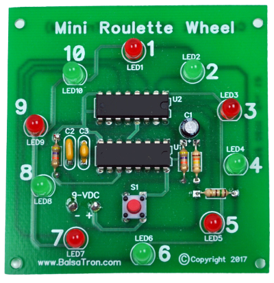 Mini Roulette Kit – BalsaTron, Inc.
