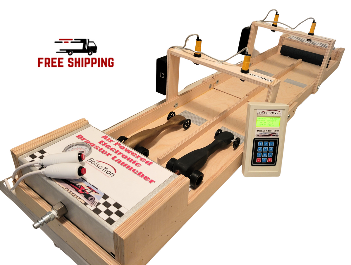 Air Powered Dragster Racing System – BalsaTron, Inc.